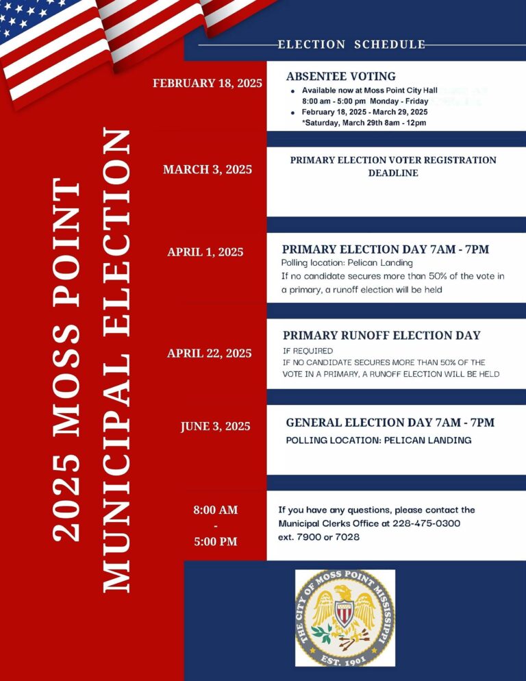 The City of Moss Point - The City of Moss Point